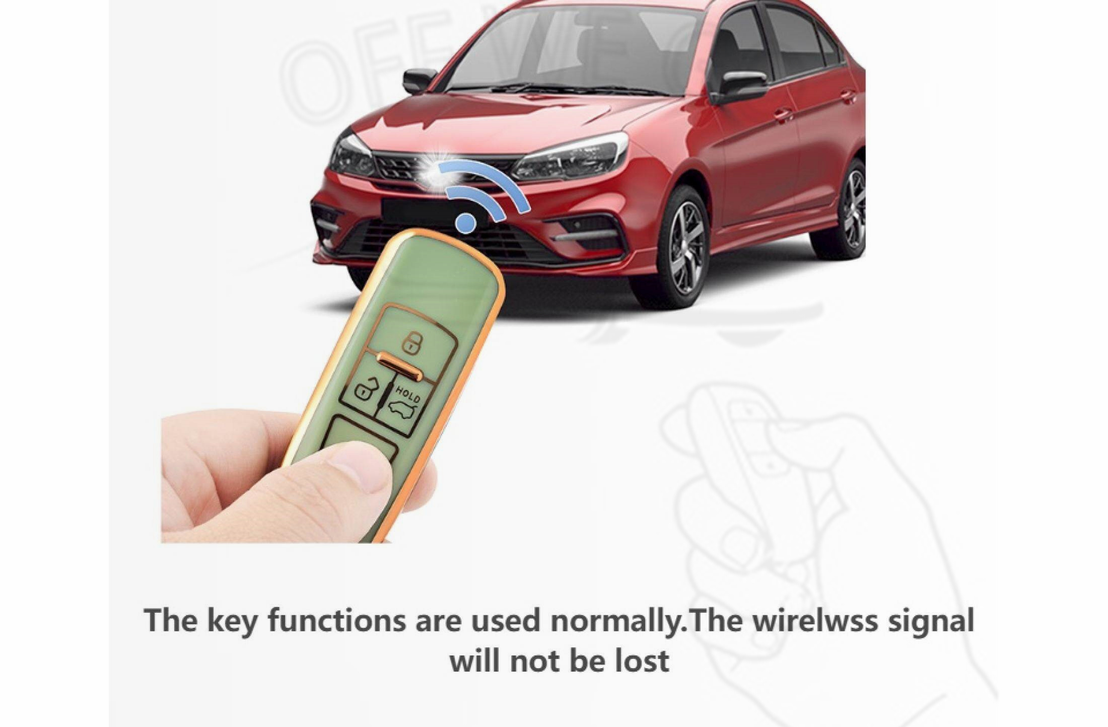 Proton persona key cover Iriz Saga 2022 Mc2 PREMIUM S Keyless Remote ...