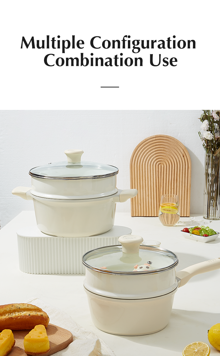 Redchef 20/24/28/30/32CM Enamel Steamer Suitable For Non Stick Cookware | Shopee Malaysia