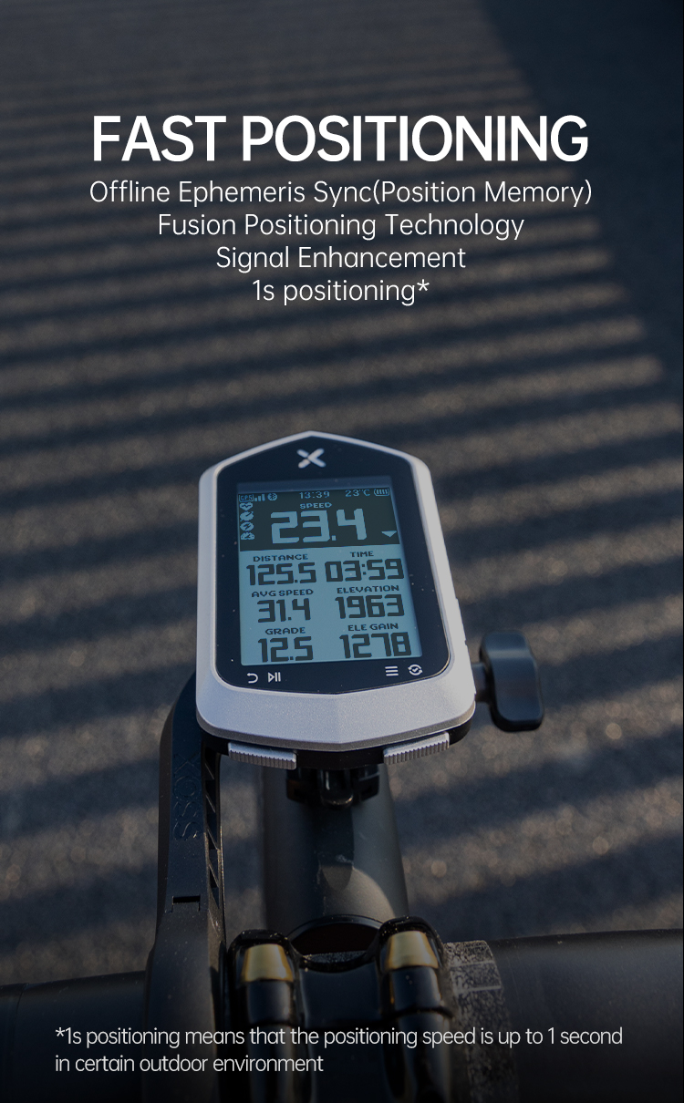 XOSS NAV Plus NAV2 NAV+ ANT Bike Computer GPS Bicycle Riding Cycling Map Route Navigation MTB ...