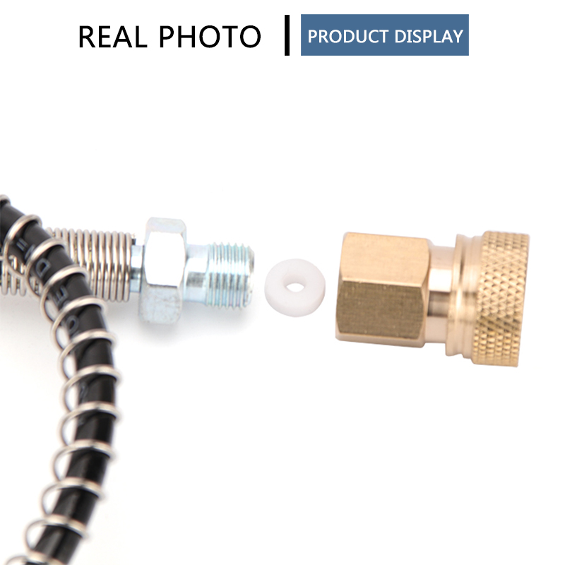 50cm High-Pressure Nylon Hose with M10x1 Thread Quick Connect Couplings ...