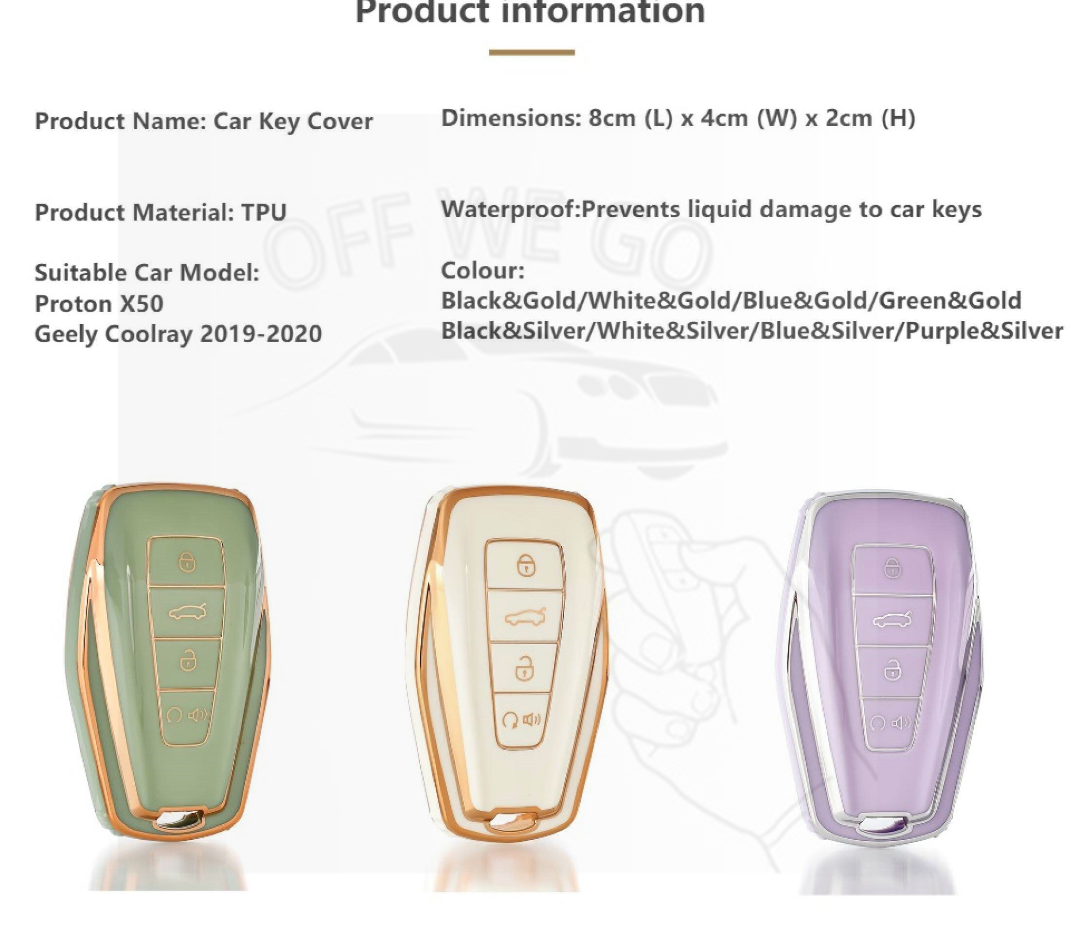 Proton X50 Key Case New Proton X50 Key Cover TPU Car Key Cover Geely ...