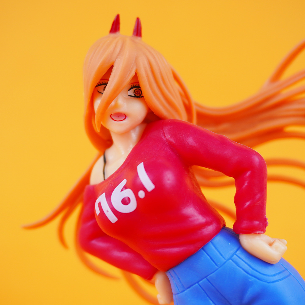 1Pcs 14.8cm Japan Anime Chainsaw Man Figure Denji Power Makima Cat ...