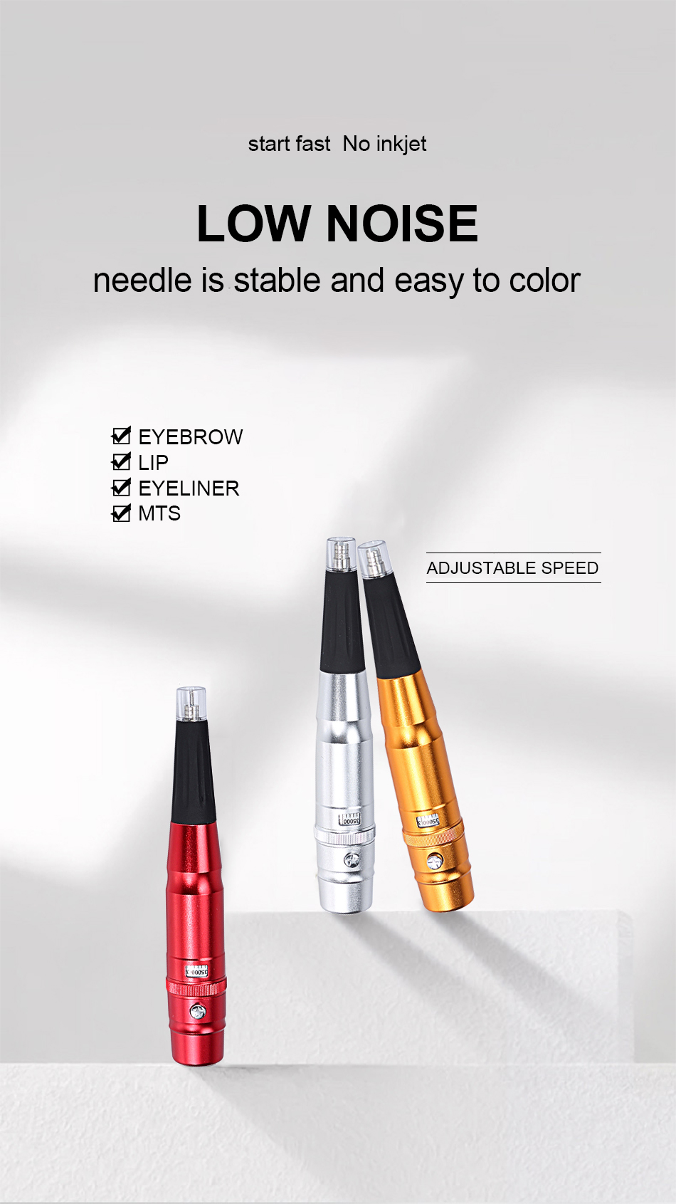 Permanent Machine PMU 35000rpm Tattoo Machine Pen Kit Electric ...