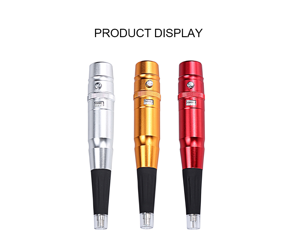 Permanent Machine PMU 35000rpm Tattoo Machine Pen Kit Electric ...