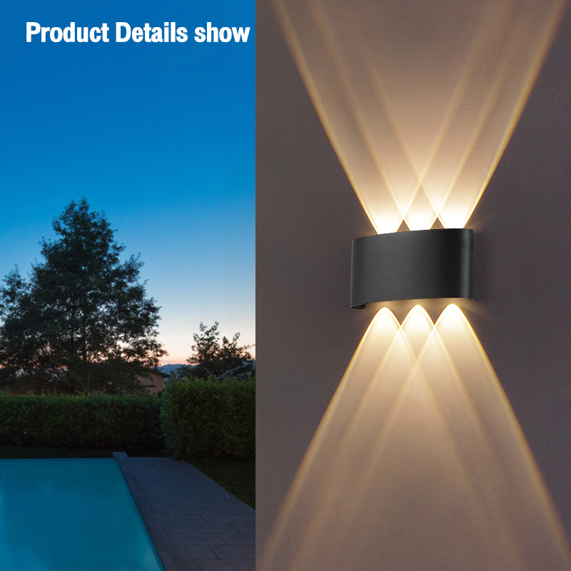 LED Wall Lamp Lampu Dinding Lampu Effect Effect Light LED Waterproof ...