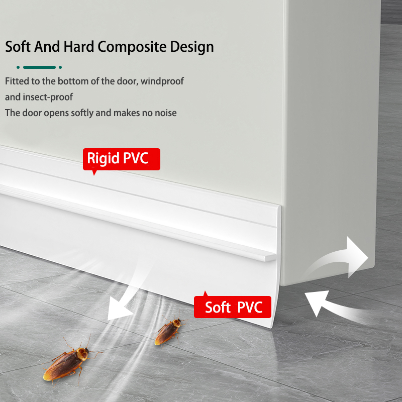 Door Gap Door Bottom Strip Windproof Insectproof Sound Insulation Self ...