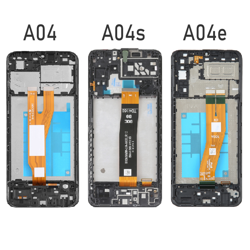 Original For Samsung Galaxy A04 A04s A04e LCD with Frame Display Touch ...