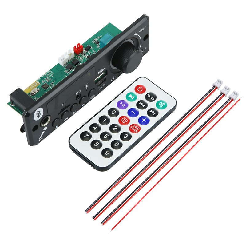 2*3W Amplifier DC 5V MP3 WMA Decoder Board Bluetooth 5.0 Audio Module ...