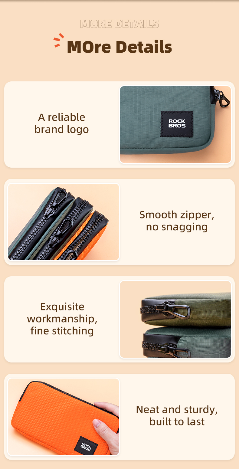 ROCKBROS Multi-function Wallet Men's Women's Key Headphones Portable ...