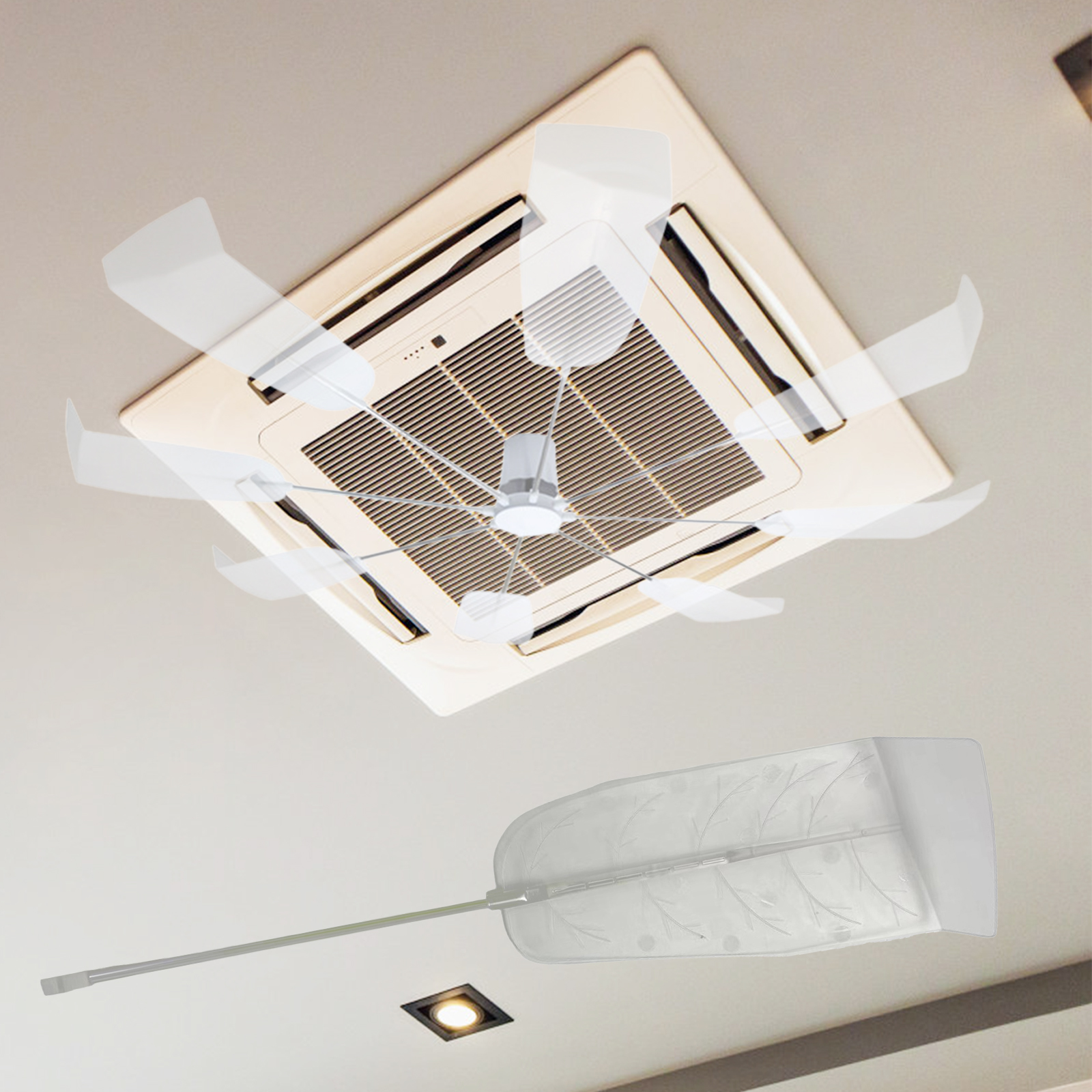 Wind Deflector Prevent Blow Baffle Cover Cooled Baffle Stable Anti ...