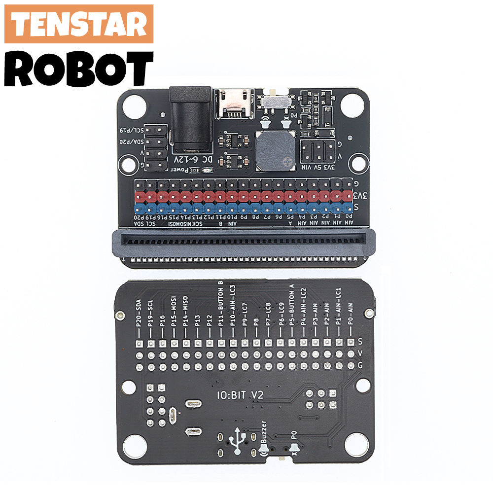 Microbit expansion board to 5V power supply IO: bit improvement board ...