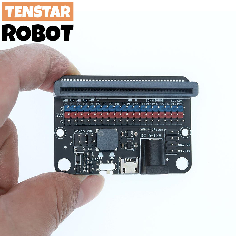 Microbit expansion board to 5V power supply IO: bit improvement board Microbit motherboard ...