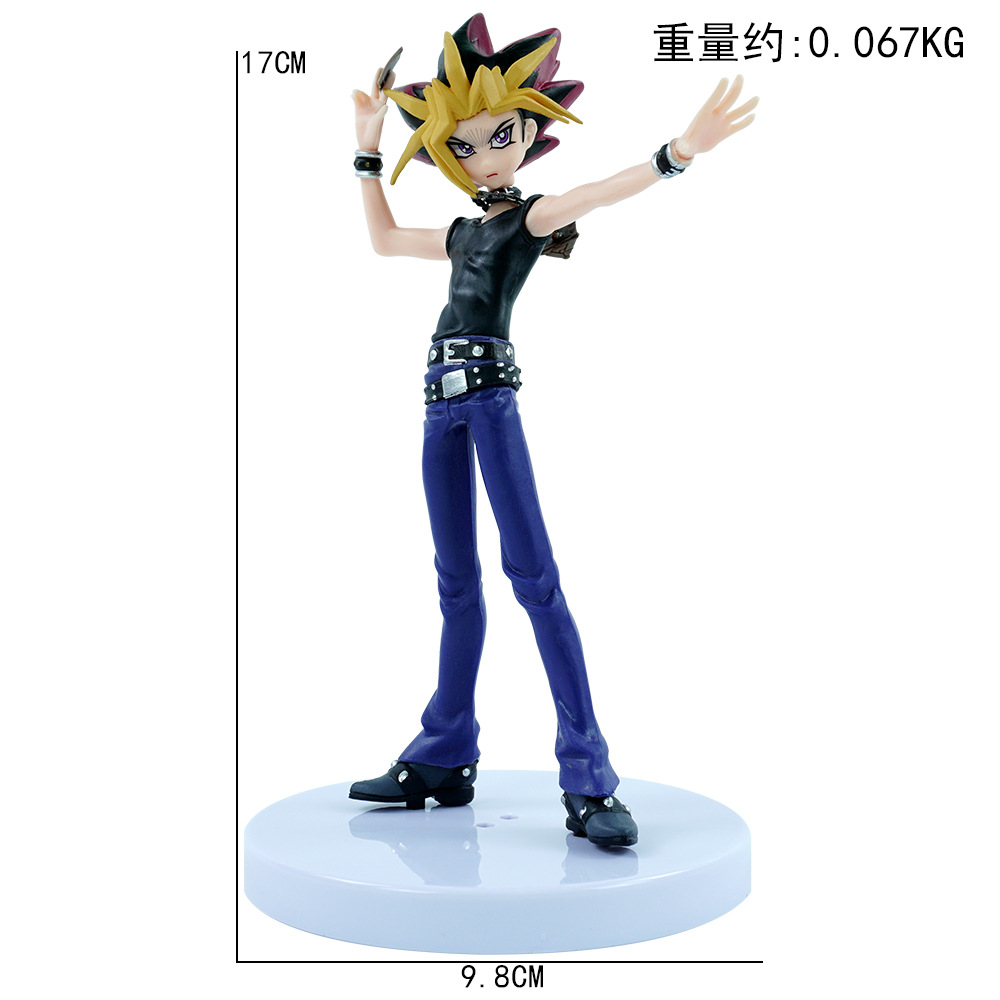 1Pcs 12-17cm Anime Yu-Gi-Oh! Figure Yugi Muto Seto Kaiba Joey Wheeler ...