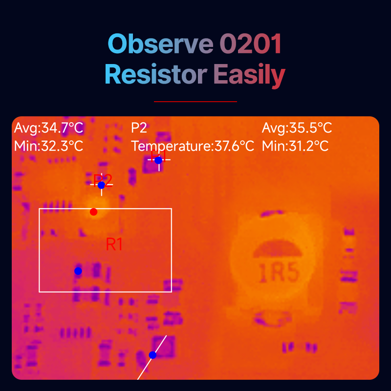 Xinfrared P2 PRO Infrared Video Camera Industrial PCB Floor Detection ...