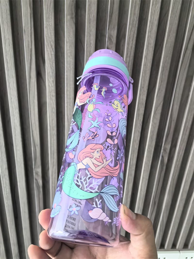 Smiggle Drink Bottle mermaid unicorn cup Minnie Mickey Hi There Drink ...