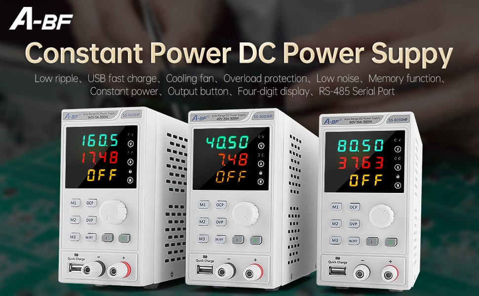 A-BF 110V/220V Adjustable DC Power Supply 300W Constant Power 30V 10A ...