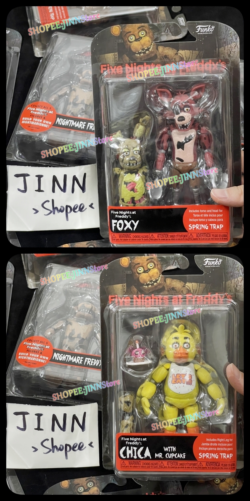 -JINN- IN STOCK Game FNAF Figure FIVE NIGHTS AT FREDDY'S Action Figure ...