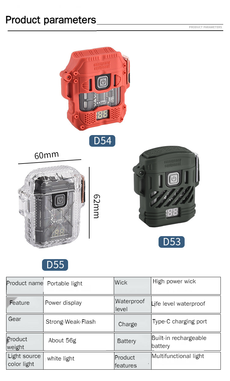 Multifunctional mini arc lighter flashlight LED lighting floodlight ...