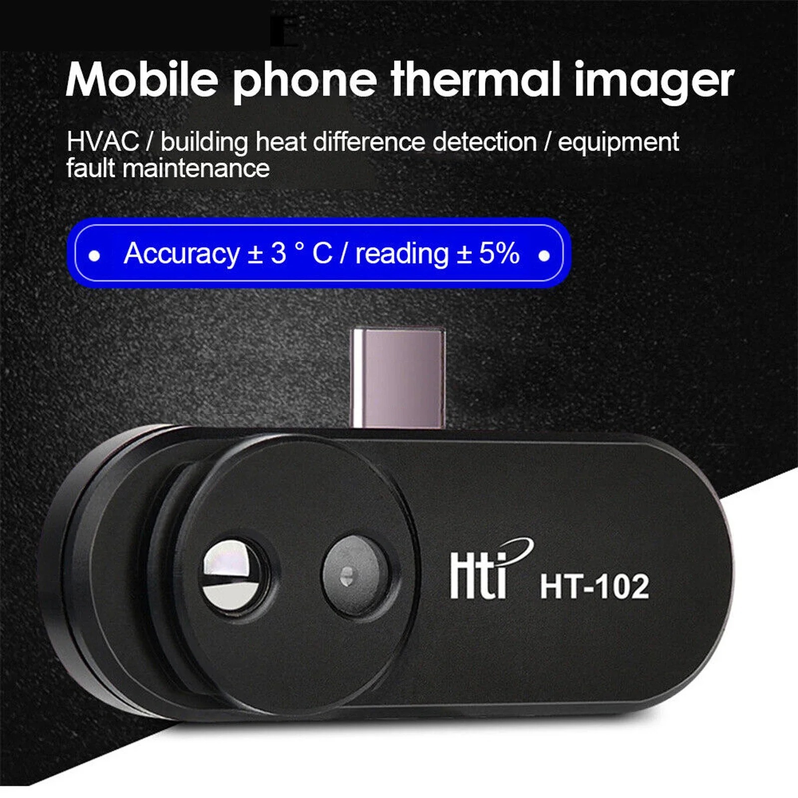 HTi Thermal Imager HT-102 Industrial Floor Heating Seek Detection ...
