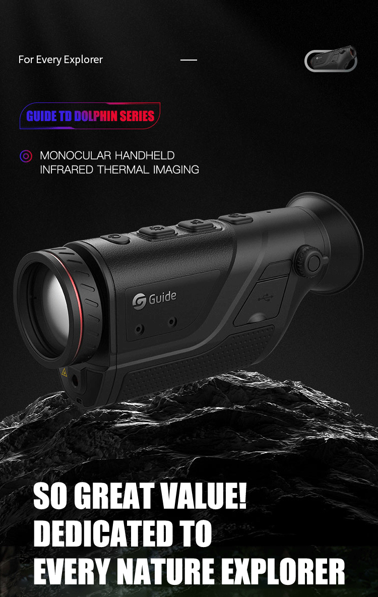 Guide TD210 Thermal imager for hunting TD430 WiFi Laser Pointer Night ...