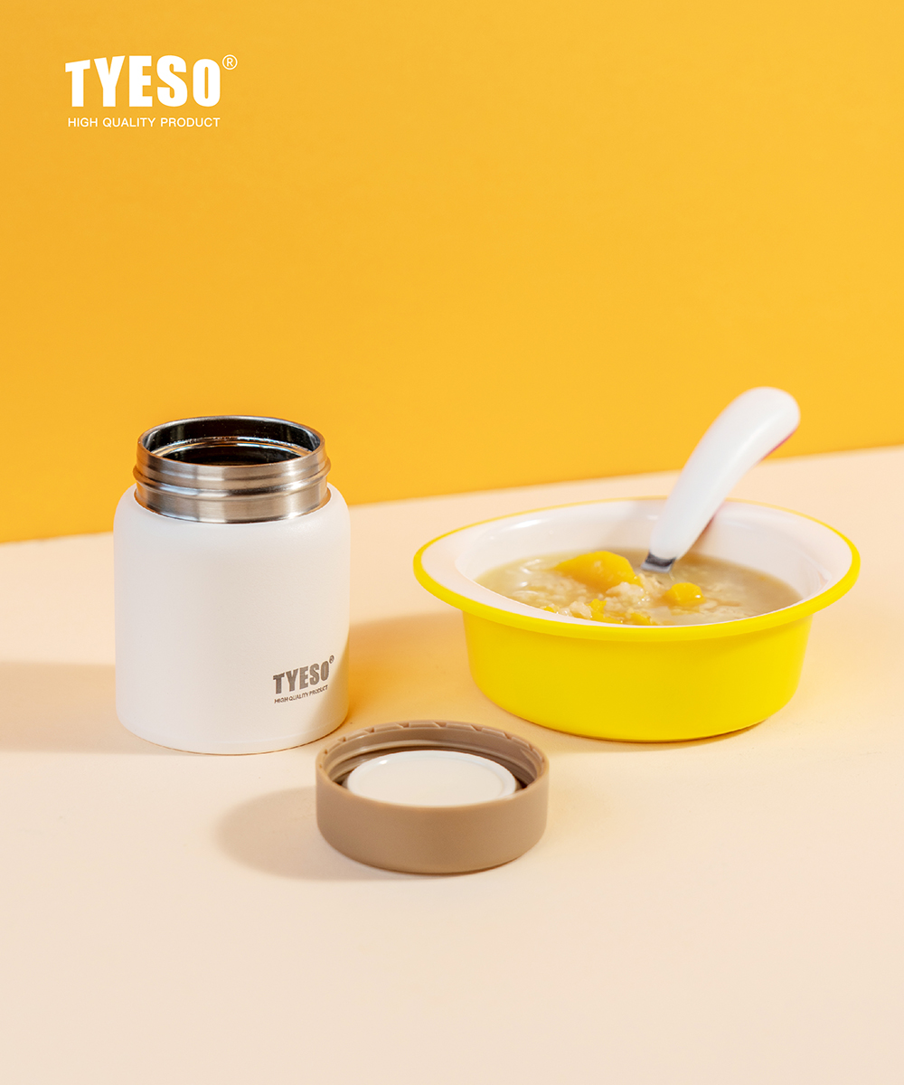 TYESO TS-8764A/TS-8765A(220ml/280ml) 304 Stainless steel thermos Food Jar | Shopee Malaysia