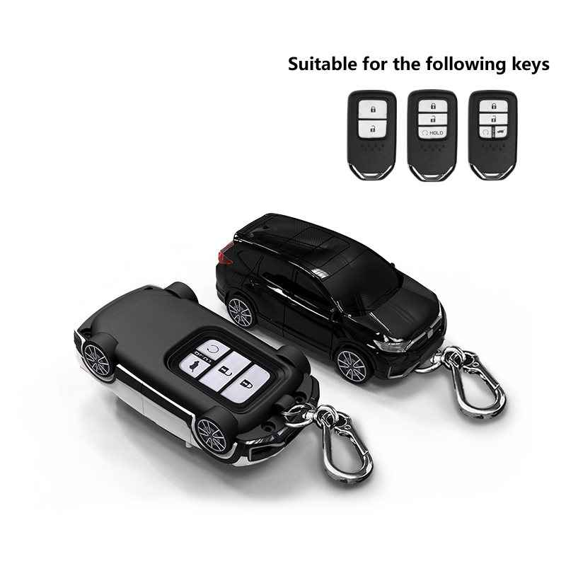 Car Key Cover Case for Honda CR-V CRV Key Case Car Model Key Box Remote ...
