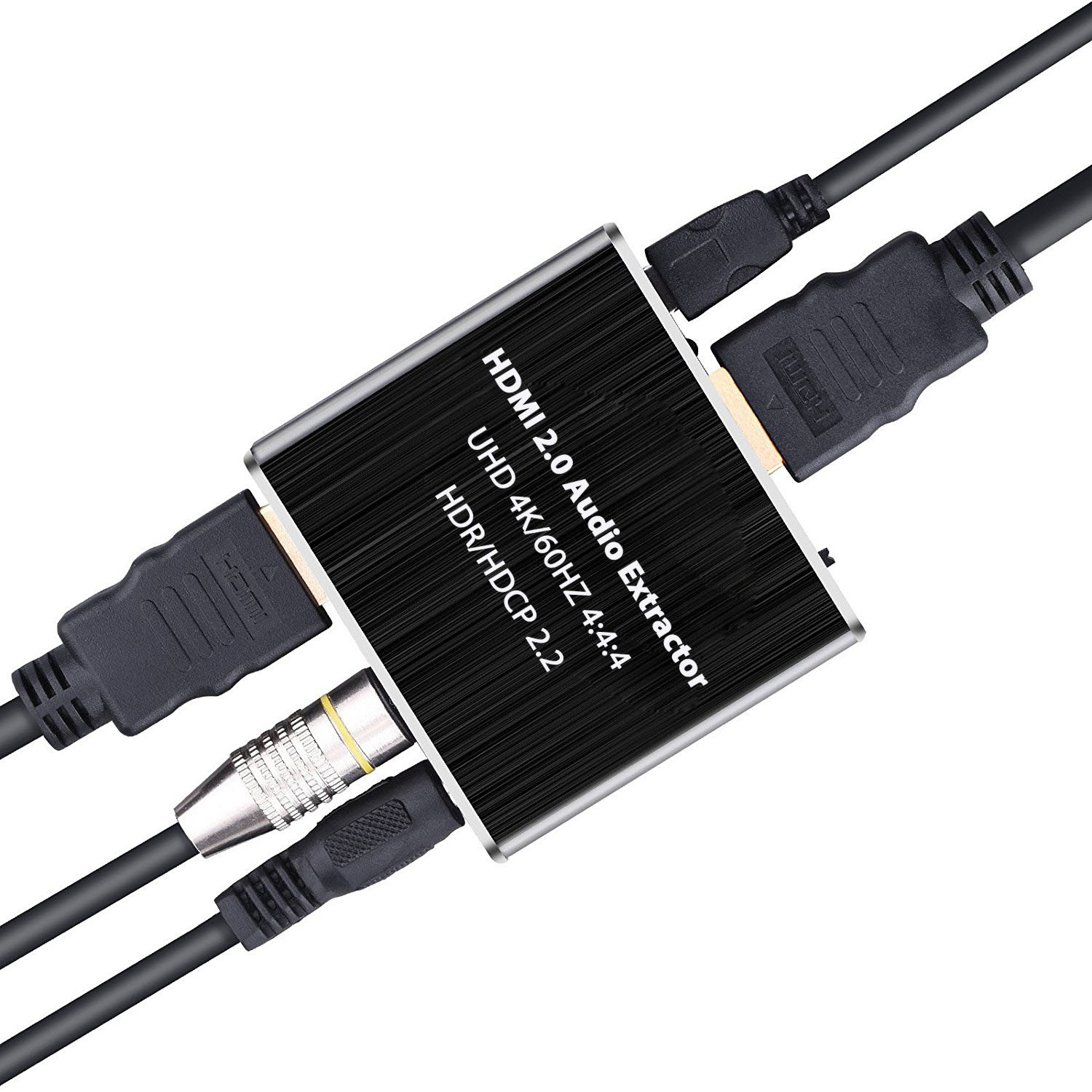 HDMI2.0 Hd Video Audio Converter Optical Fiber Interface 3.5 HDMI ...