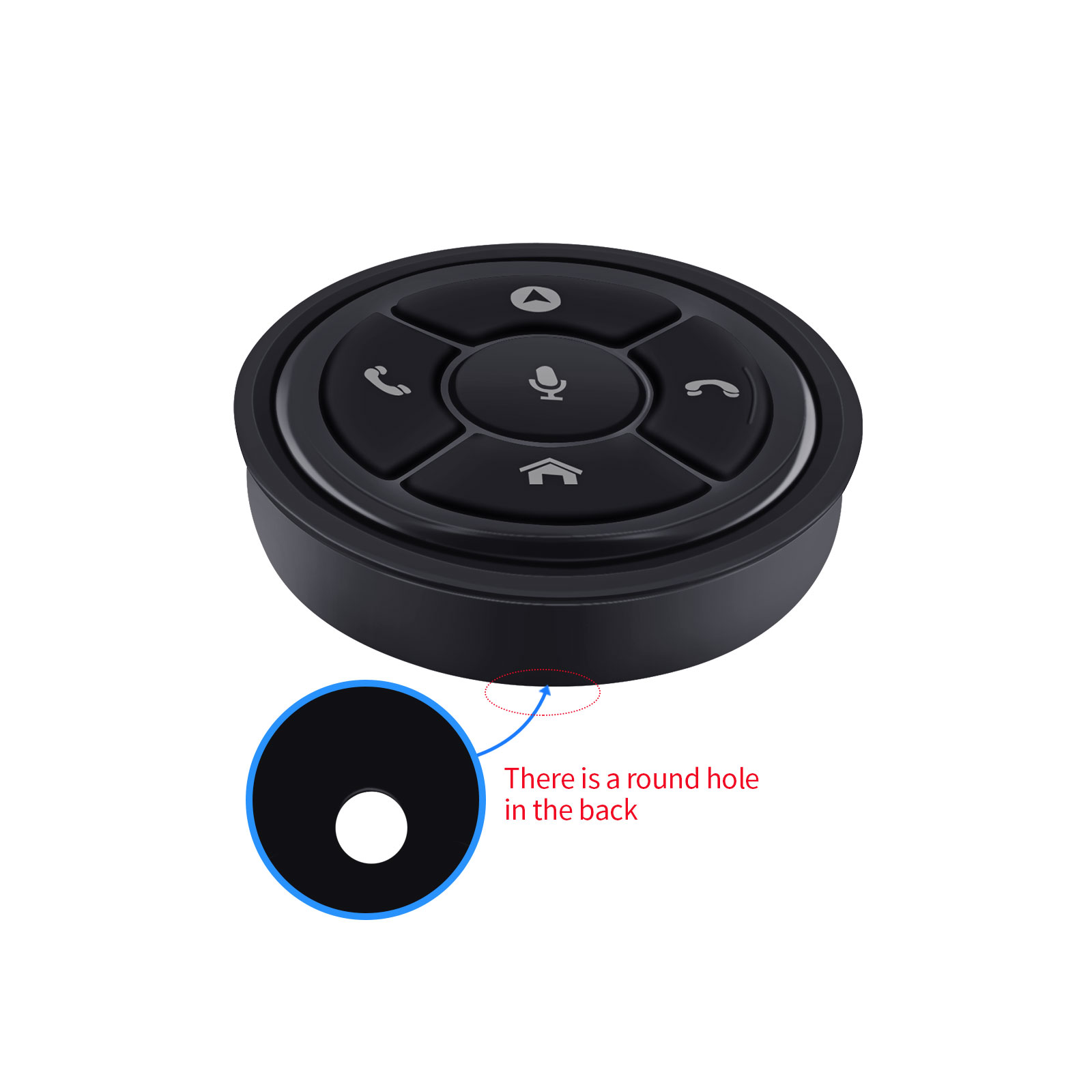 10 Keys Wireless Car Steering Wheel Control Button for Car Radio DVD ...