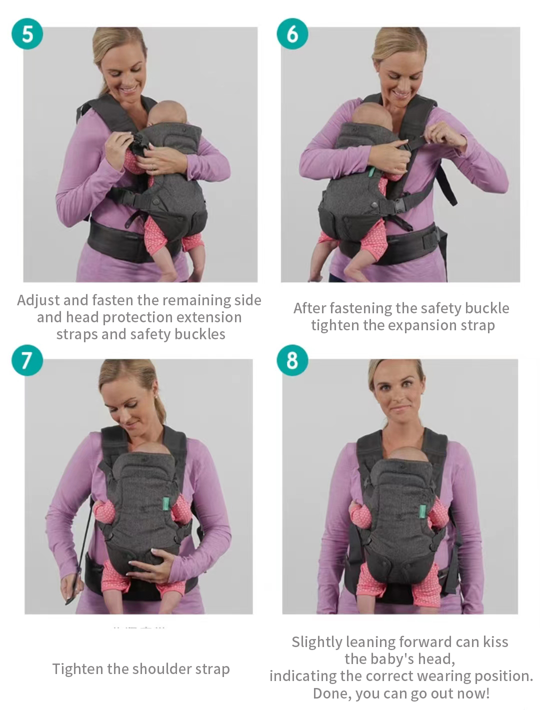 【Local Delivery】Infantino Baby Carrier 4 in 1 Ergonomic Shoulder ...