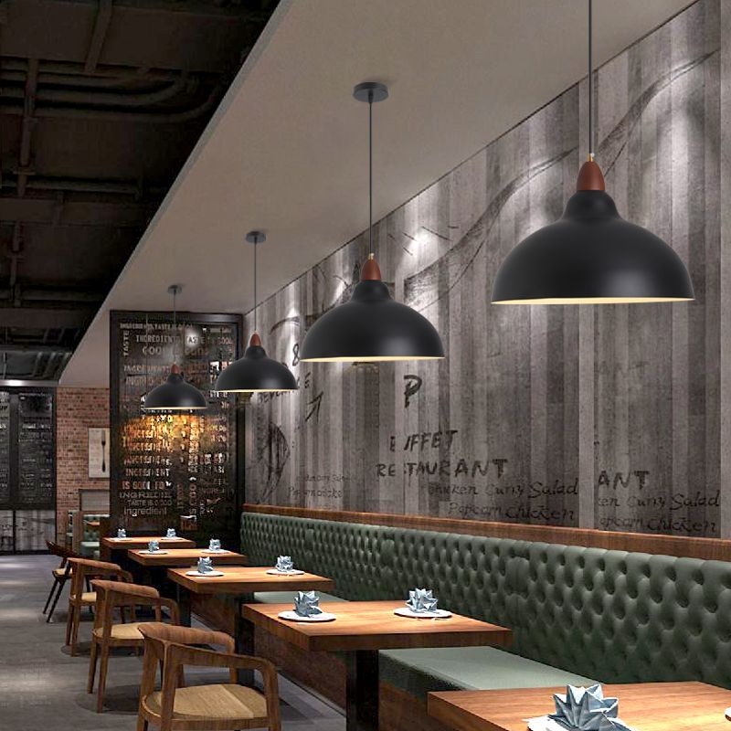 Nordic Pendant Light Led Bar Counter Cafe Hanging Lamp Minimalist ...