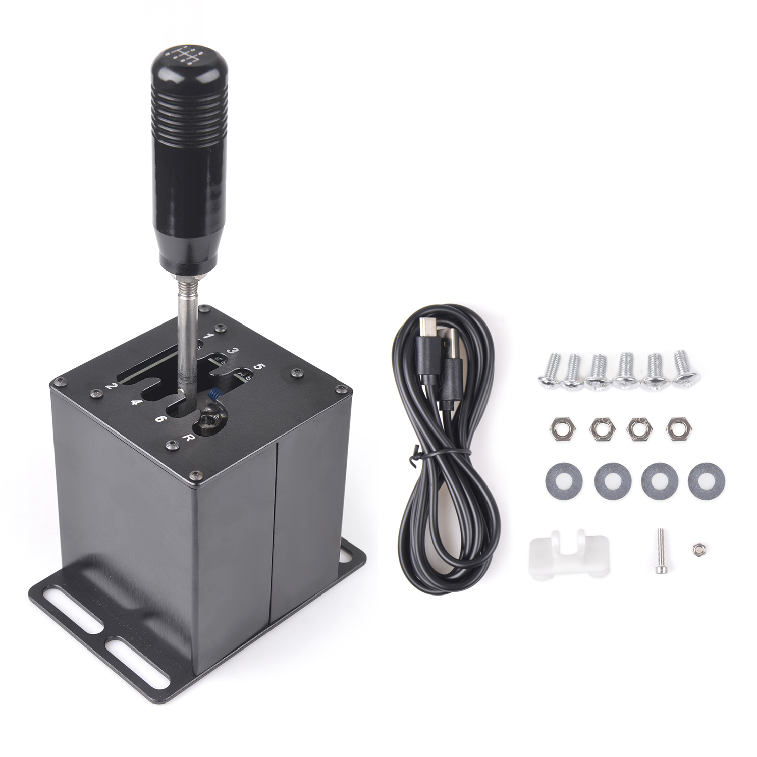 PC USB H Gears Straight Shifter Suit For Logitech G27 G29 G25 G920 For ...