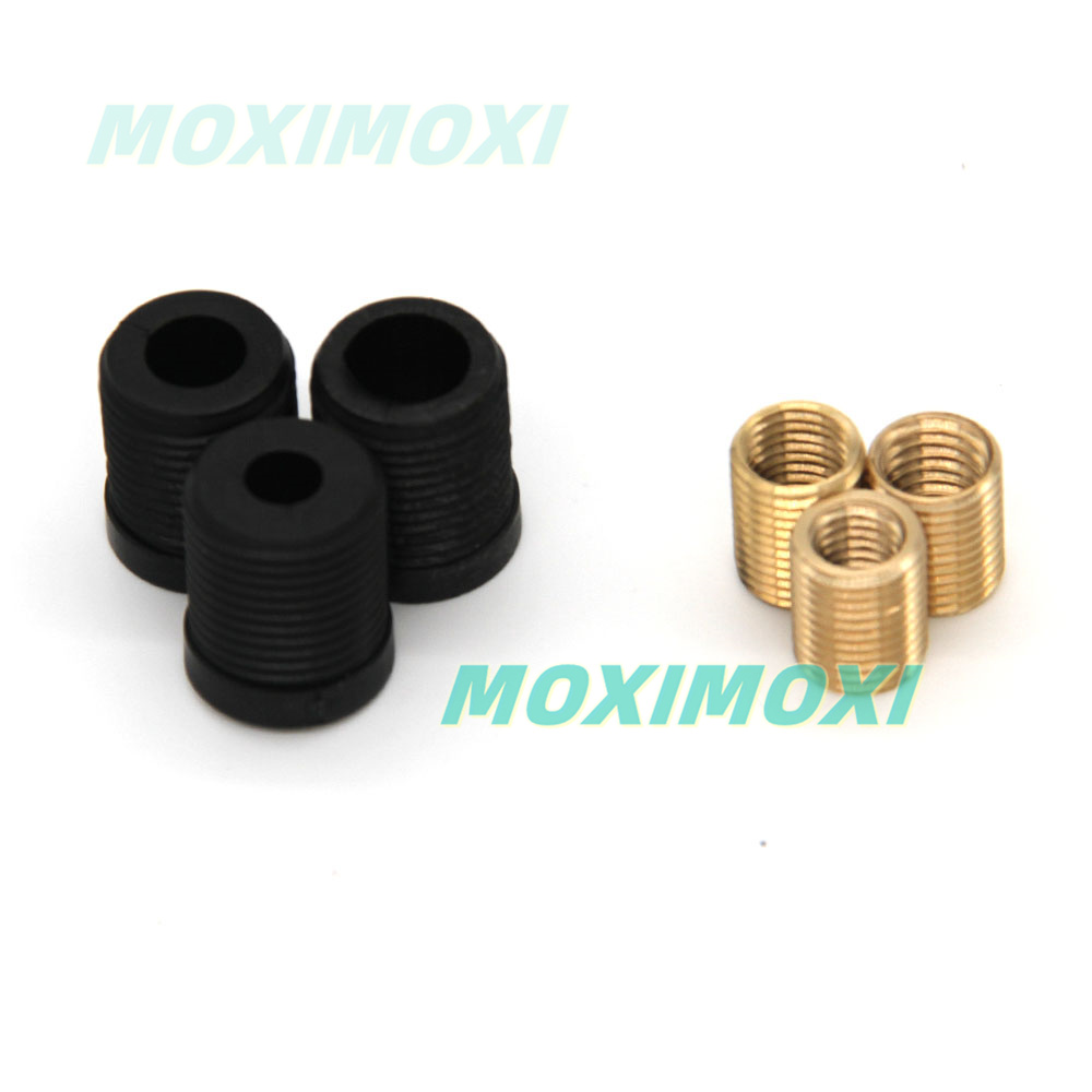 3pcs M8 M10 M12 Universal Car Gear Shift Knob Head Thread Adapter Nuts ...