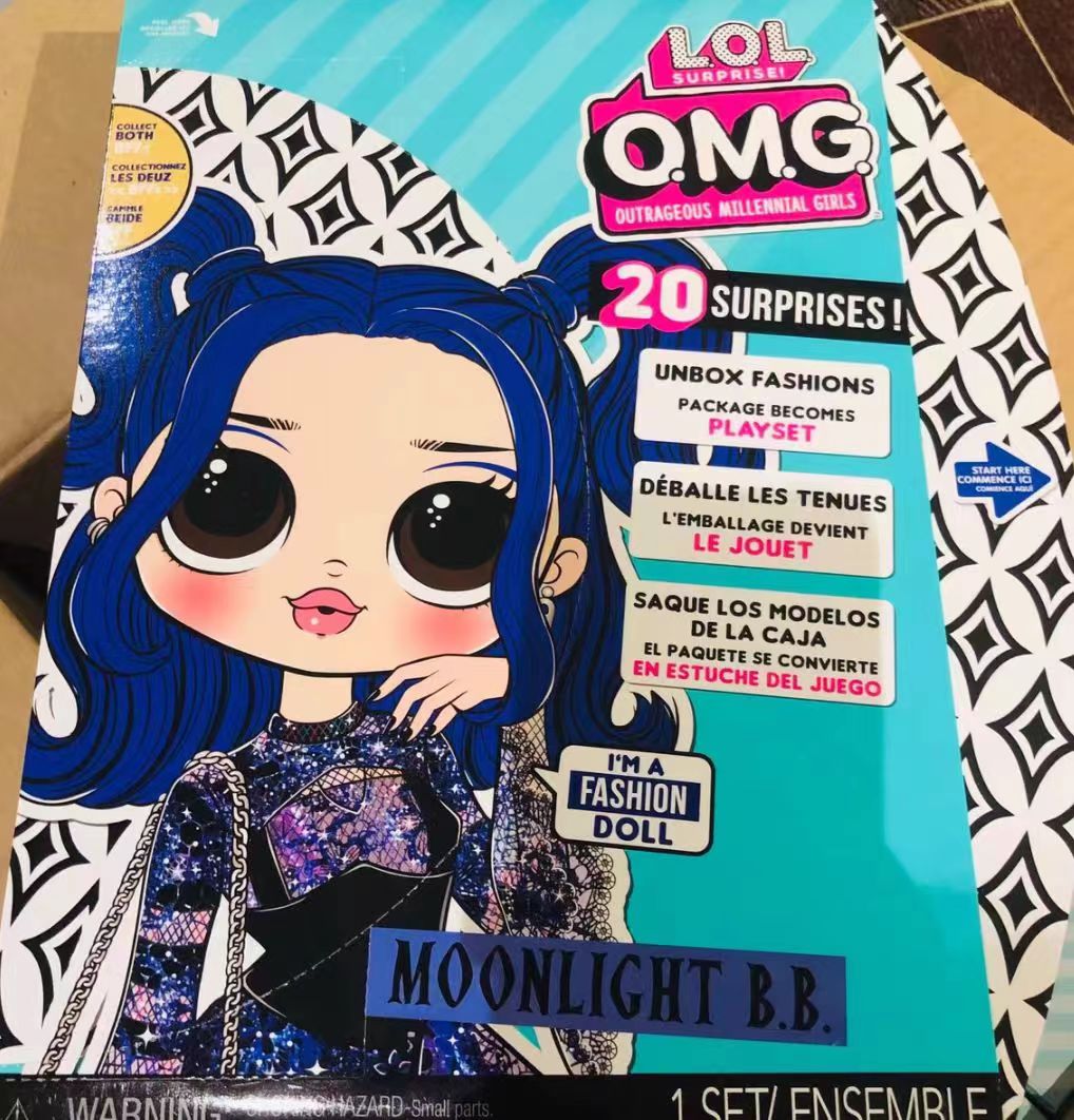 LOL Surprise OMG L.O.L Surprise! O.M.G. Moonlight B.B. Fashion Doll ...