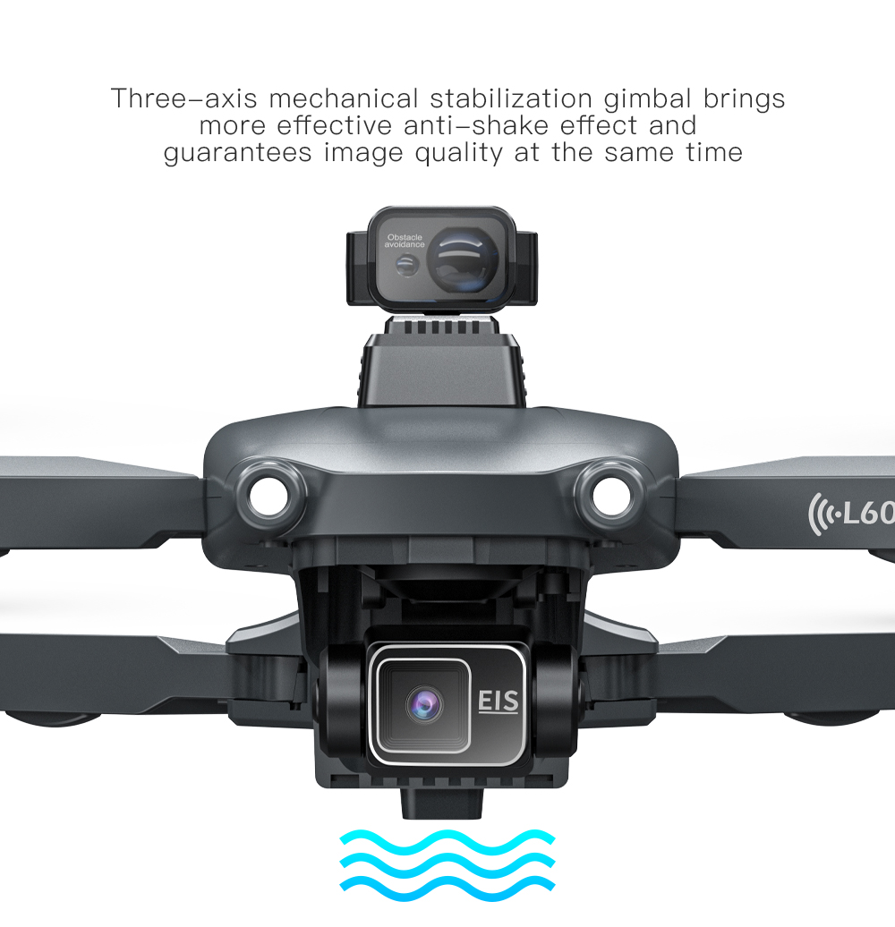 LYZRC L600 PRO MAX 3KM Distance Professional Drone EIS 4K HD Dual ...
