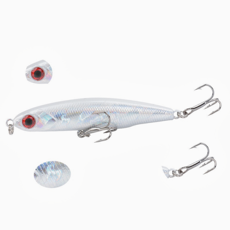 Small Silverfish Sinking Pencil Fishing Lure Bait 3.5g/5.4g/8.3g/12g ...