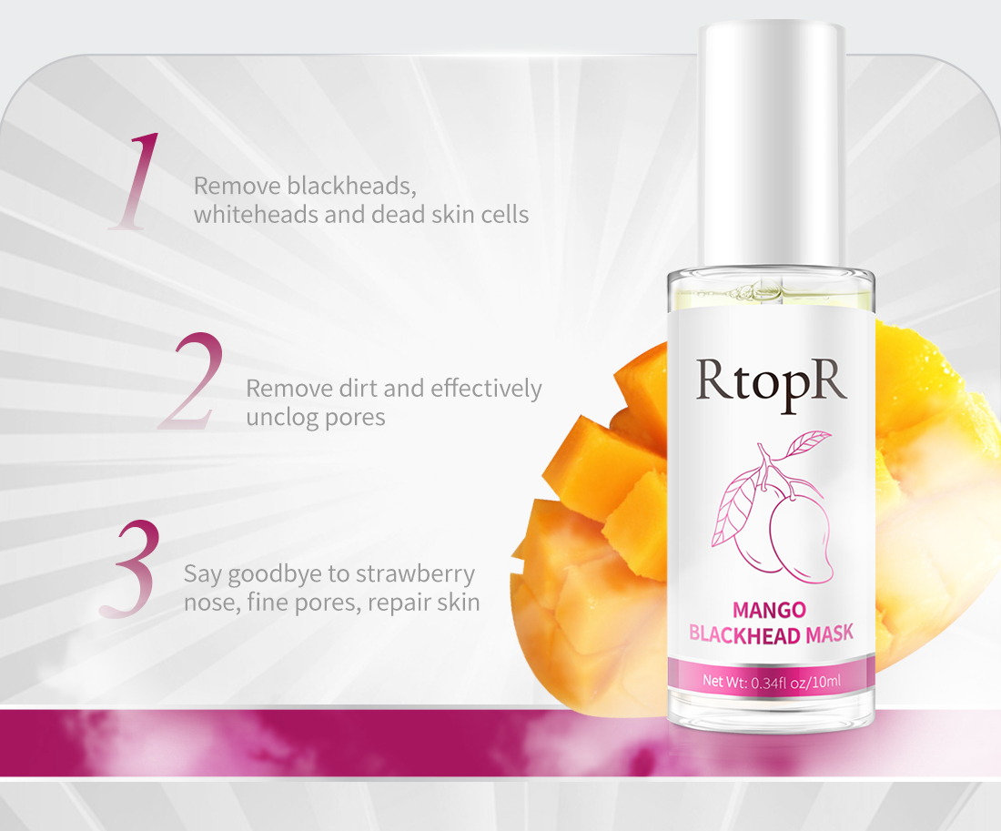 RtopR Mango Blackhead Remover Mask Deep Cleans Pores Shrink Pores ...