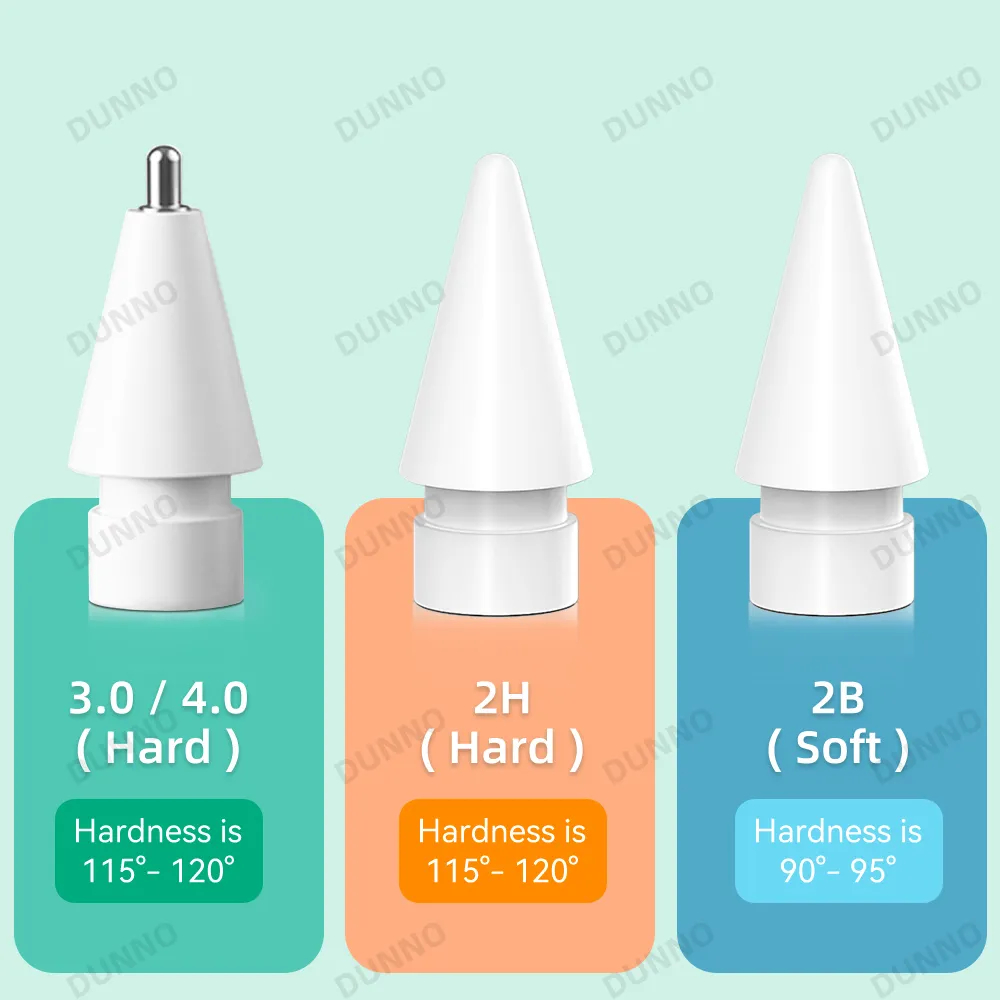 6pcs Nibs For Apple Pencil Pro 2024 Drawing Tip 2B HB Thin Tips ...