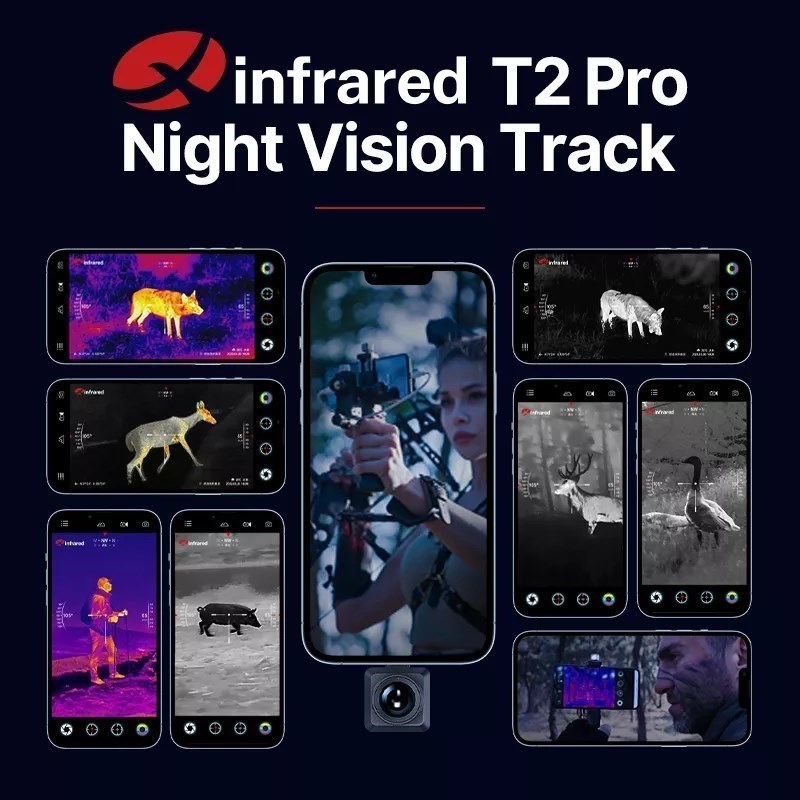 Infiray T2 PRO Infrared Thermal Imager Thermal Camera Night Vision ...