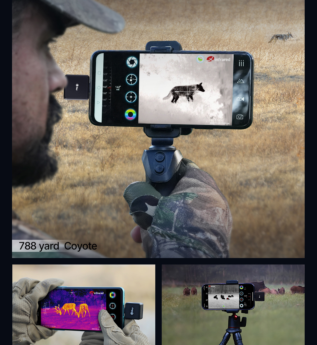 Infiray T2 PRO Infrared Thermal Imager Thermal Camera Night Vision ...