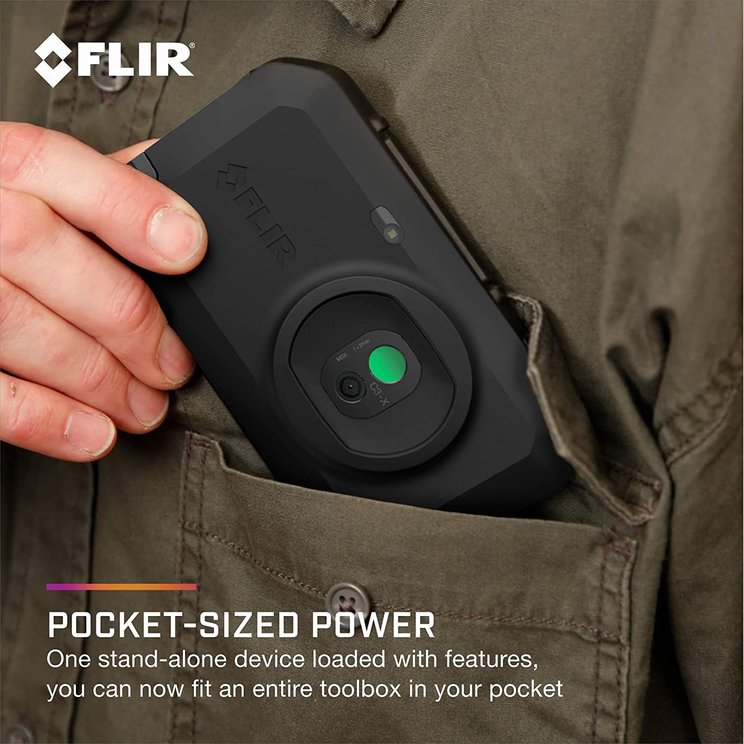 FLIR C3-X C5 Thermal Camera of Professional Wi-Fi and Cloud Function ...