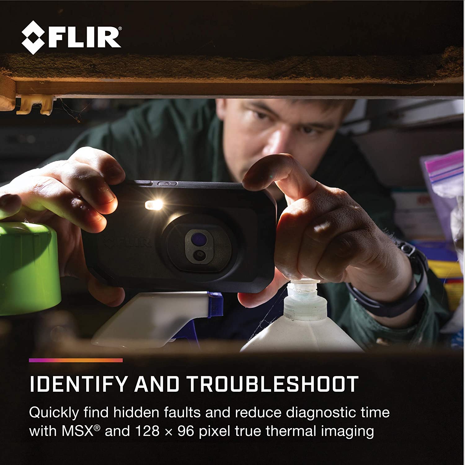 FLIR C3-X C5 Thermal Camera of Professional Wi-Fi and Cloud Function ...