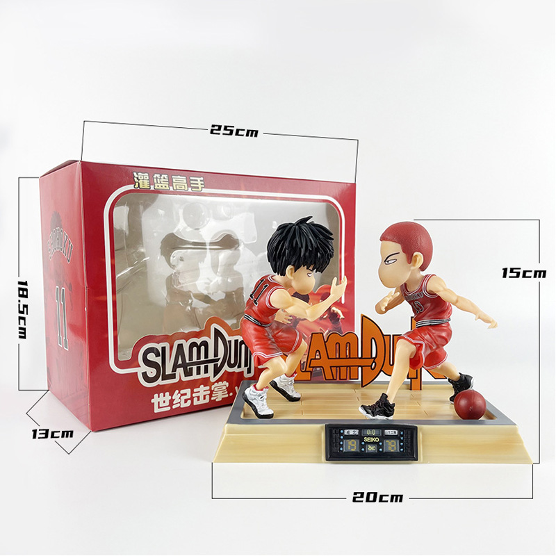2Pcs/Set 15cm Anime Slam Dunk Figure Sakuragi Hanamichi Rukawa Kaede ...