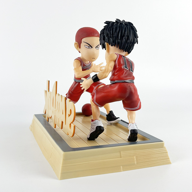 2Pcs/Set 15cm Anime Slam Dunk Figure Sakuragi Hanamichi Rukawa Kaede ...