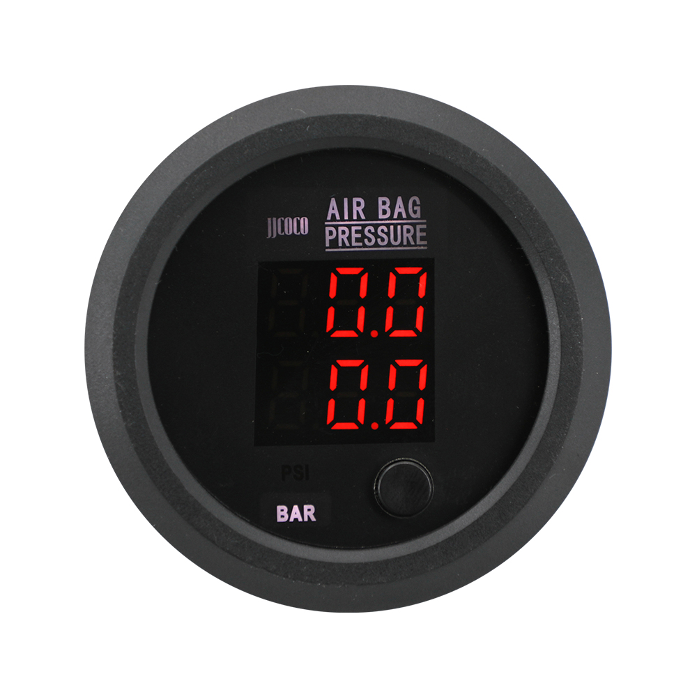Dual Display Air Suspension Pressure Gauge PSI Air Suspension With 2 ...