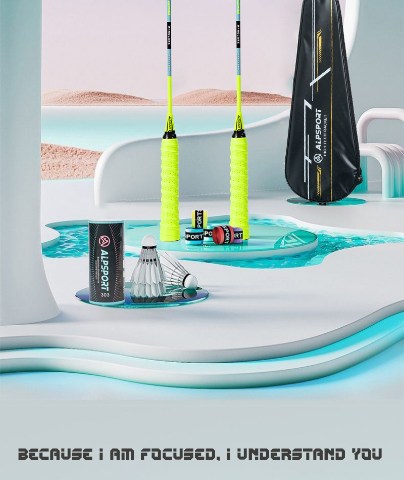 ALPSPORT Gemini 2Pcs 4U G5 100% Carbon Fiber Badminton Racket Original ...