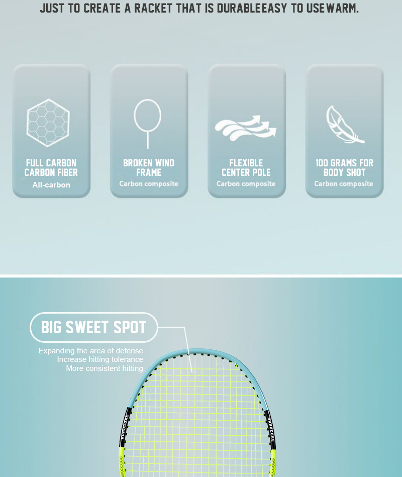 ALPSPORT Gemini 2Pcs 4U G5 100% Carbon Fiber Badminton Racket Original ...