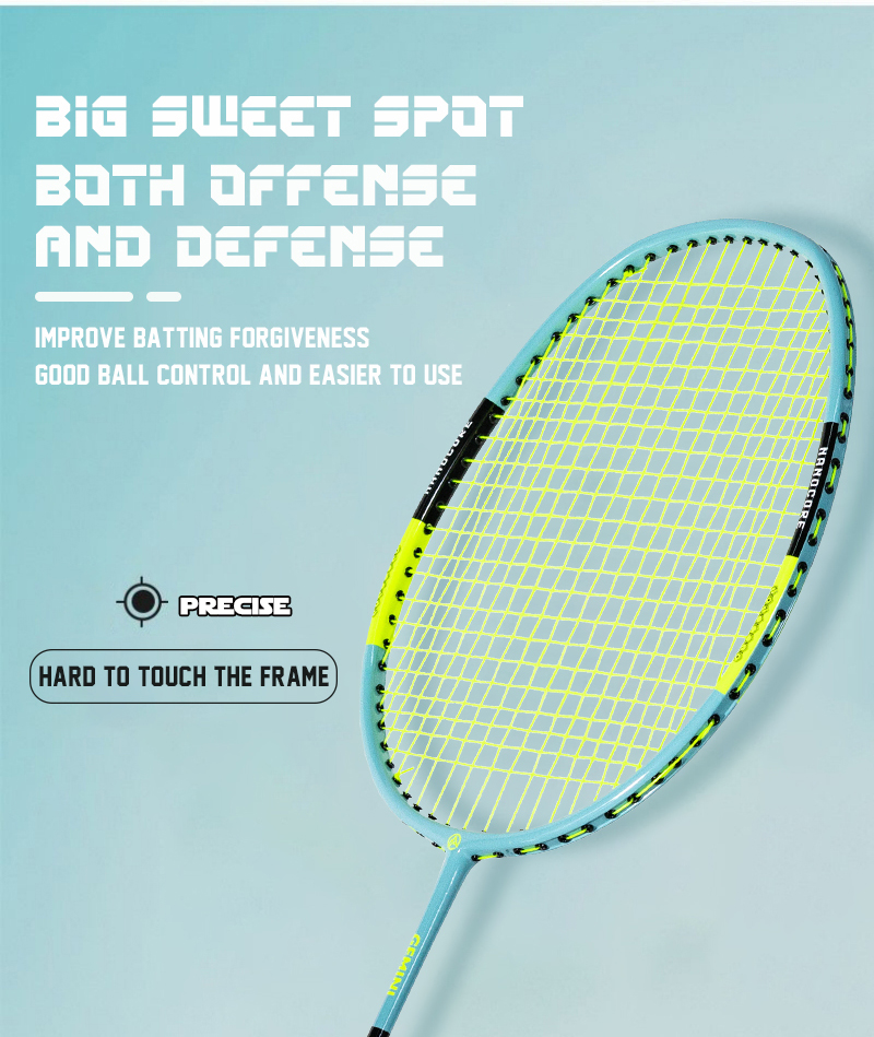 ALPSPORT Gemini 2Pcs 4U G5 100% Carbon Fiber Badminton Racket Original ...