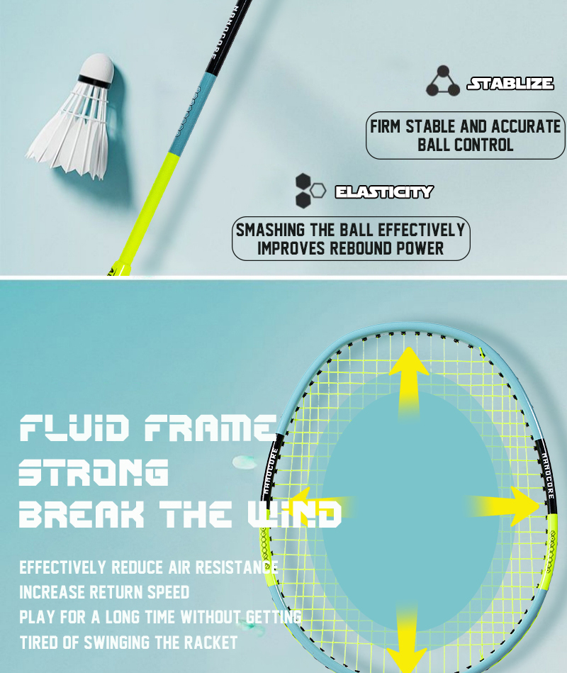 ALPSPORT Gemini 2Pcs 4U G5 100% Carbon Fiber Badminton Racket Original ...