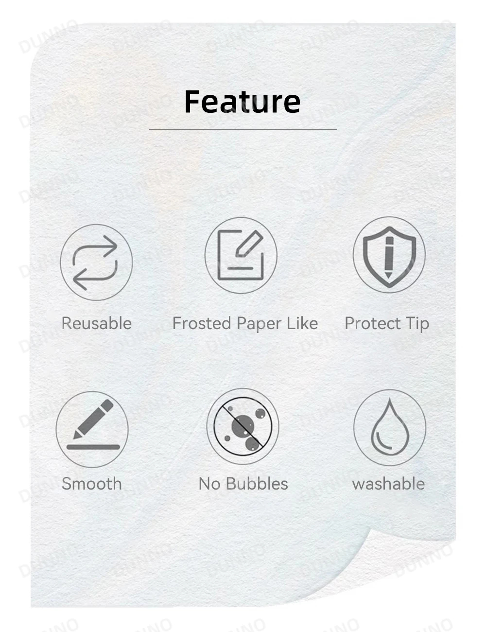 Paper Feel Like Screen Film For Samsung Galaxy Tab S7 Plus S8 Plus S9 ...