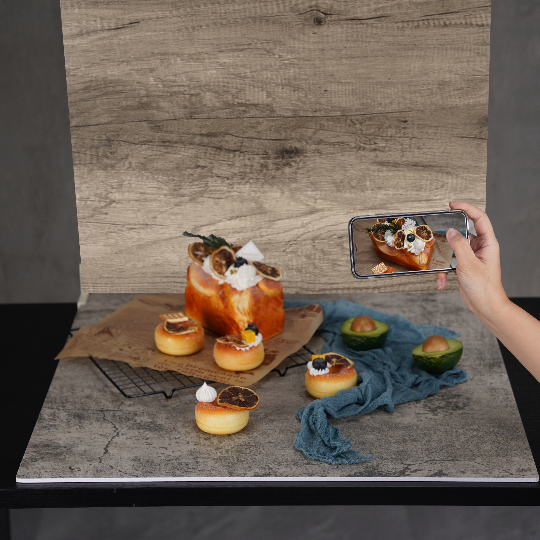 [Malaysia Stock] Selens Plastic Corner Vertical Buckle Background Board ...